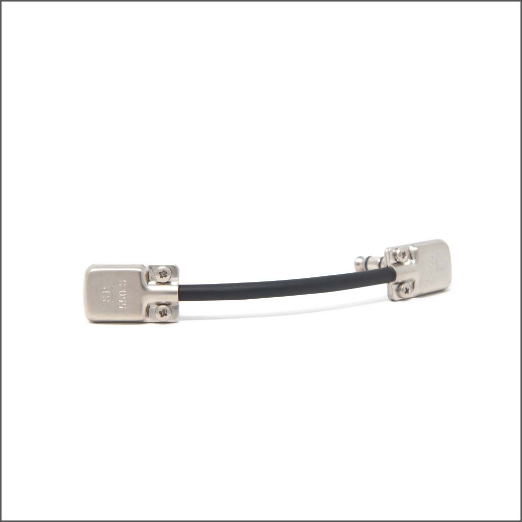 Square Plug TRS Patch Cable - Straight and Right/Angle
