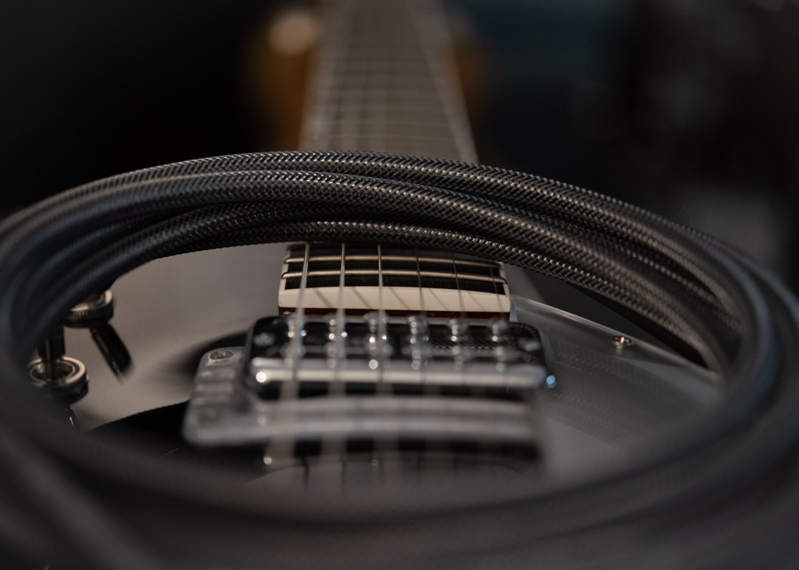 Silver Tweed Instrument Cable - Revelation Cable Company